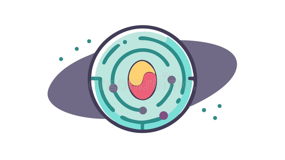 Abstract Maze with a Central Egg-like Core, Symbolizing Problem-solving ...