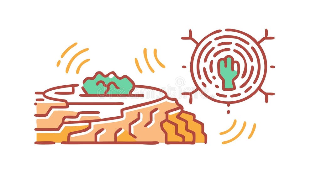 Abstract Maze Pattern Icon for Complexity and Problem Solving, Vector ...