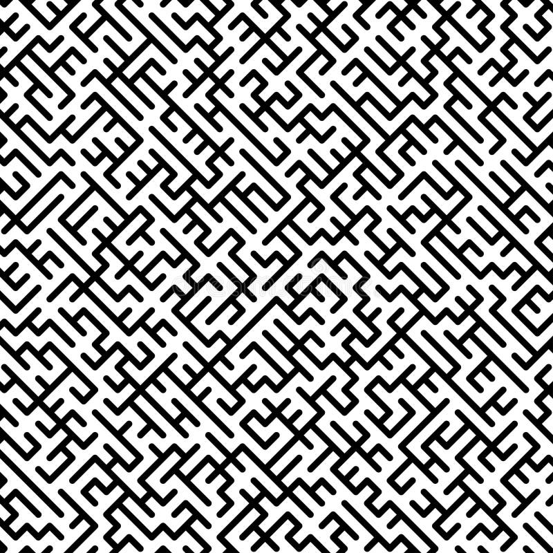 Abstract maze pattern stock vector. Illustration of background - 80410378