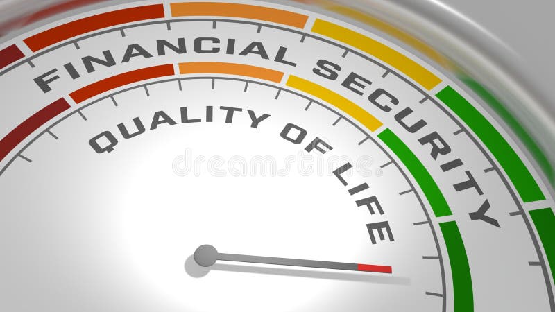 Abstract Measuring Device. Influence of Financial Security on Quality ...
