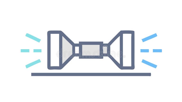 Abstract Mechanics Connector Icon, Engineering Design, Vector Design ...