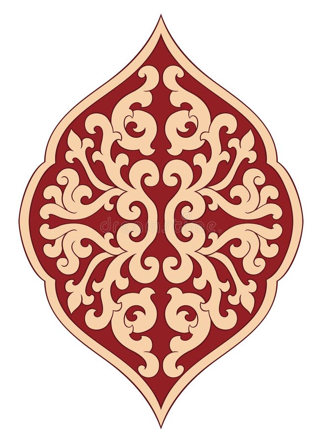 Abstract Medallion for Design Stock Vector - Illustration of colour ...