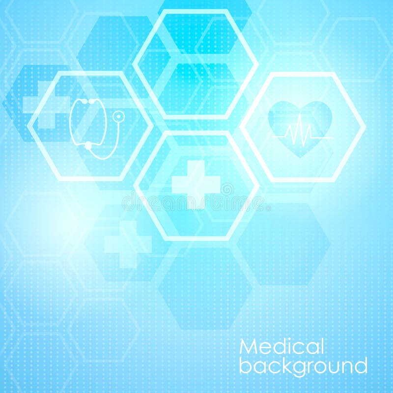 Abstract Medical Background Stock Illustration - Illustration of ...