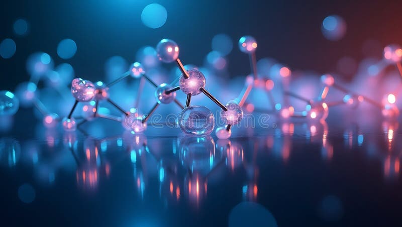 Abstract Medical Background - Digital Illustration of DNA Structure ...