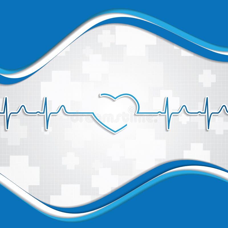 Abstract Medical Blue Colors Background Stock Vector - Illustration of ...