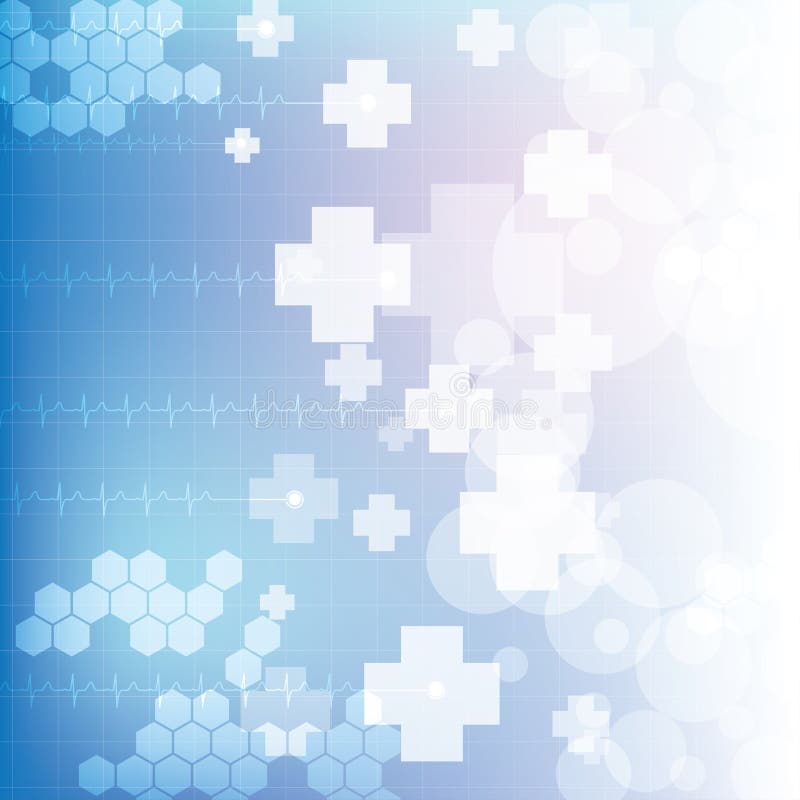 Abstract Medical Blue Light Colors Background Stock Vector ...