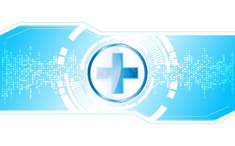 Abstract Medical Design Background Concept Stock Vector - Illustration ...