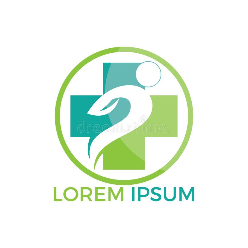 Abstract Medical Vector Logo Design Stock Illustration Illustration