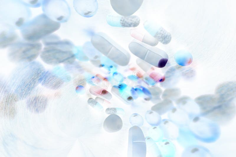Abstract Medication Background Stock Image - Image of optical ...