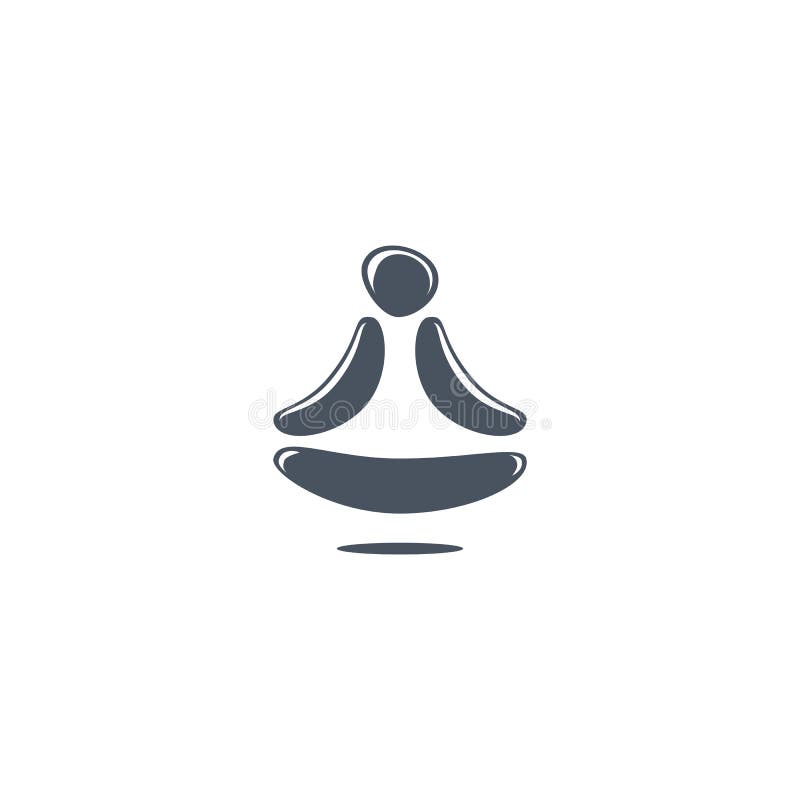 Abstract Meditation Stone Icon. Vector Illustration Stock Vector ...