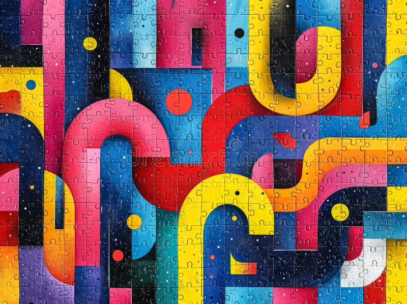 Memphis Design Illustration Stock Image - Image of minimal, graphic ...