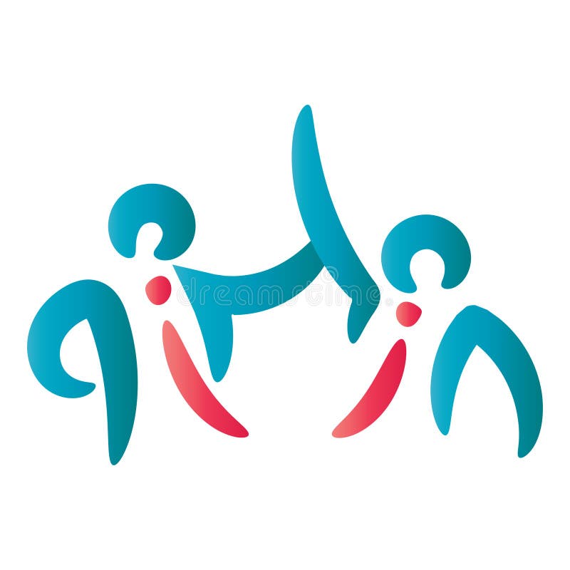 Abstract Men Icon. Vector Illustration Decorative Design Stock Vector ...