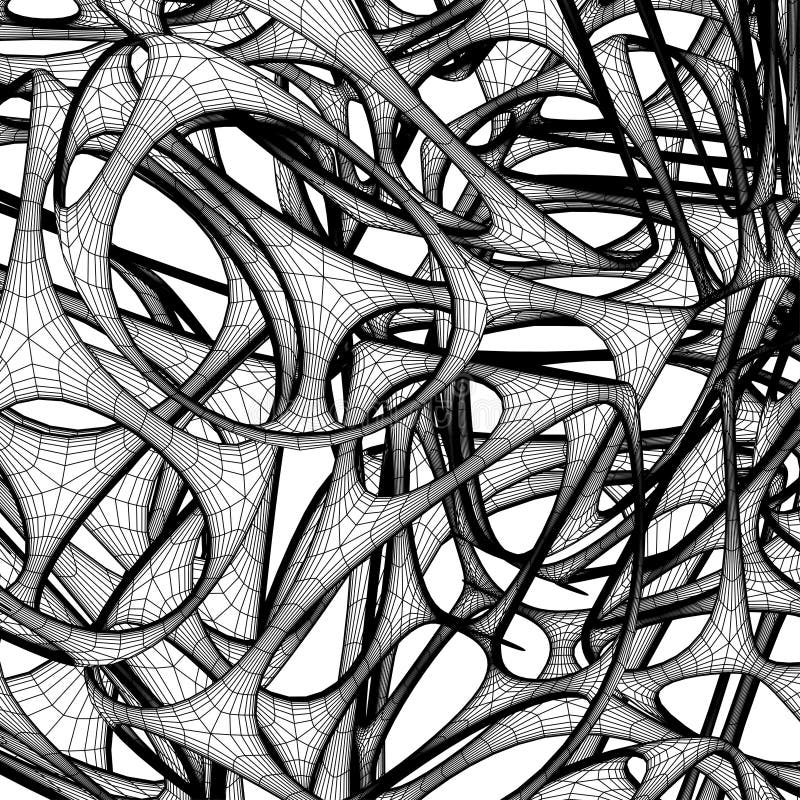 Vector Abstract Simple Organic Seamless Pattern Stock Vector ...