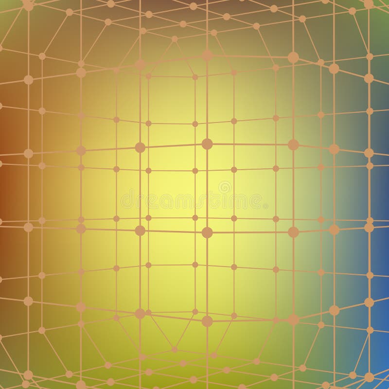 Abstract Mesh Polygonal Background. Scope of Stock Vector ...