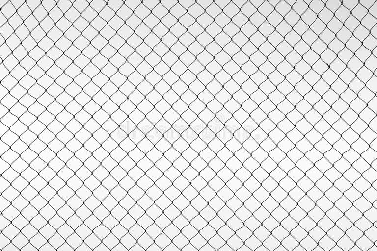 Abstract Mesh String on White Background with Seamless Patterns Stock ...