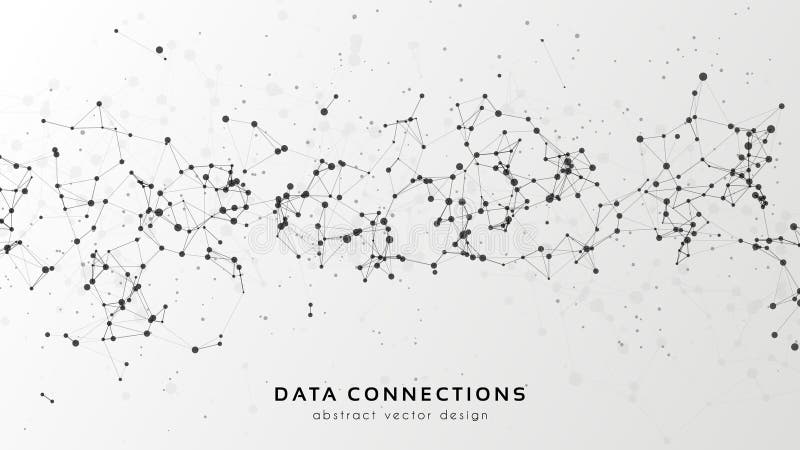 Abstract Mesh Vector Background. Futuristic Technology Style Card ...