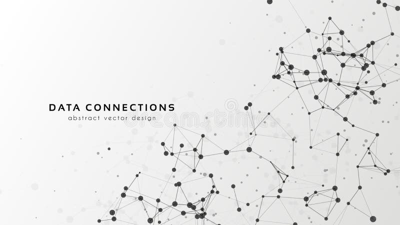 Abstract Mesh Vector Background. Futuristic Technology Style Card ...