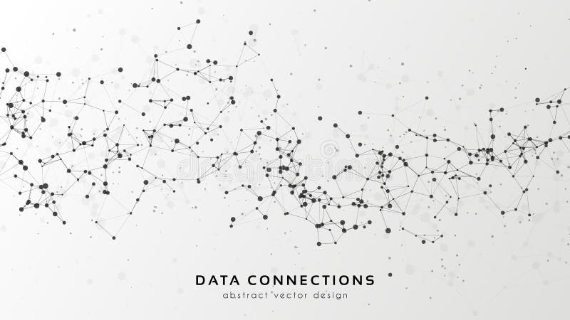 Abstract Mesh Vector Background. Futuristic Technology Style Card ...