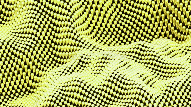 Abstract Mesh Wave Pattern of Colorful Particles. Design. Moving Up and ...
