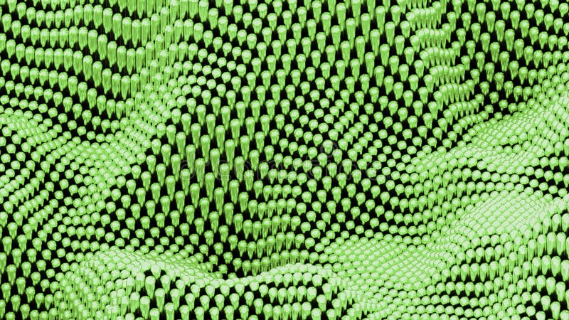 Abstract Mesh Wave Pattern of Colorful Particles. Design. Moving Up and ...