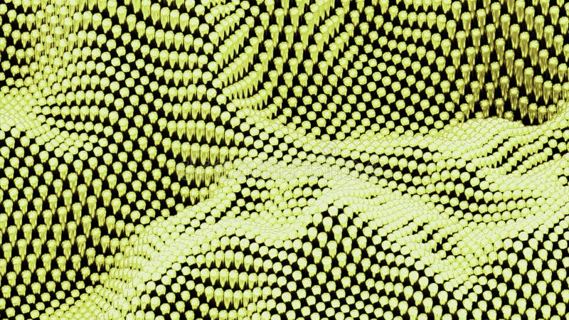Abstract Mesh Wave Pattern of Colorful Particles. Design. Moving Up and ...