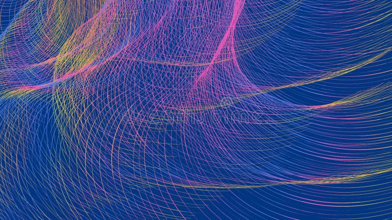 Abstract Mess Geometric Lines Background Gradient Colors Stock ...