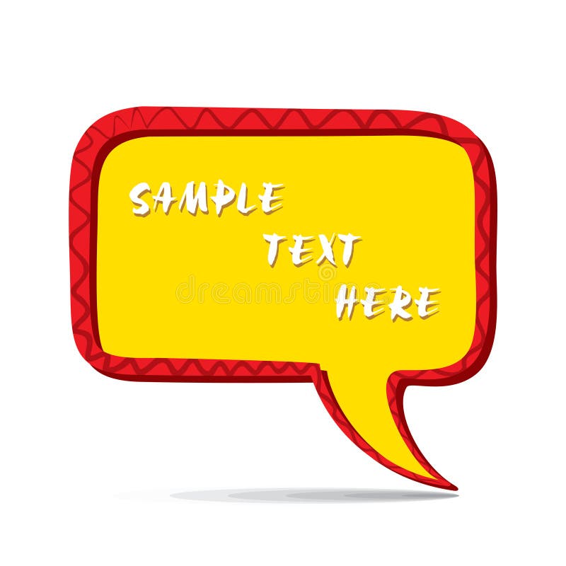 Abstract Message Bubble Design Stock Vector - Illustration of abstract ...