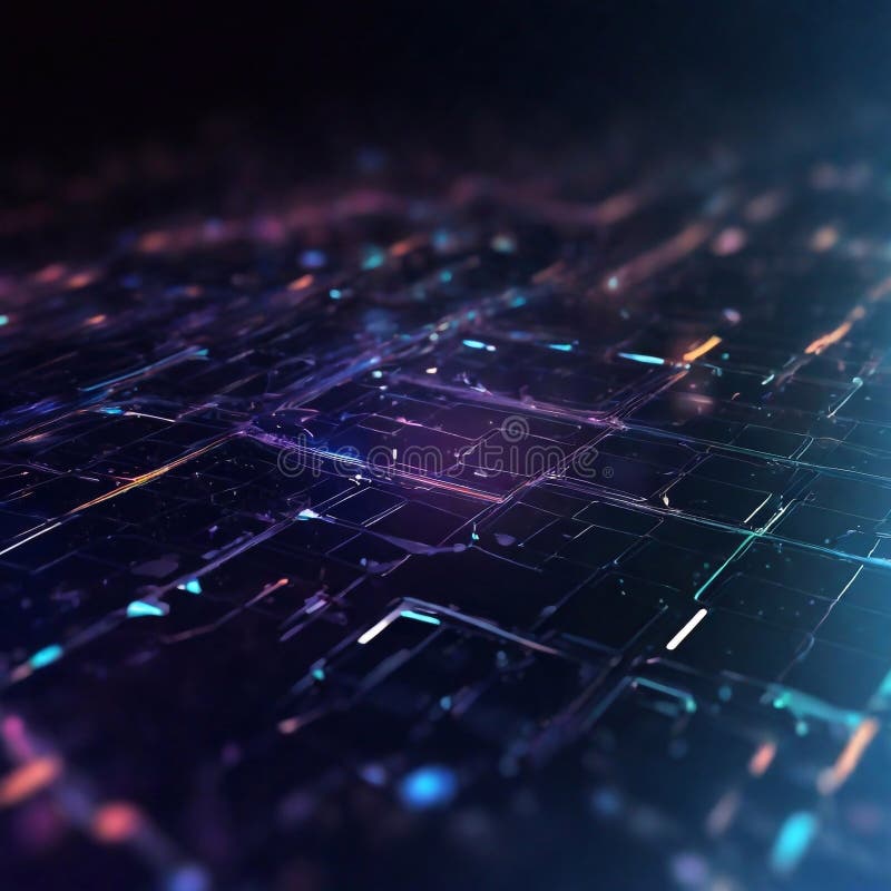 Abstract Metadata Background, Digital Background, Artificial ...