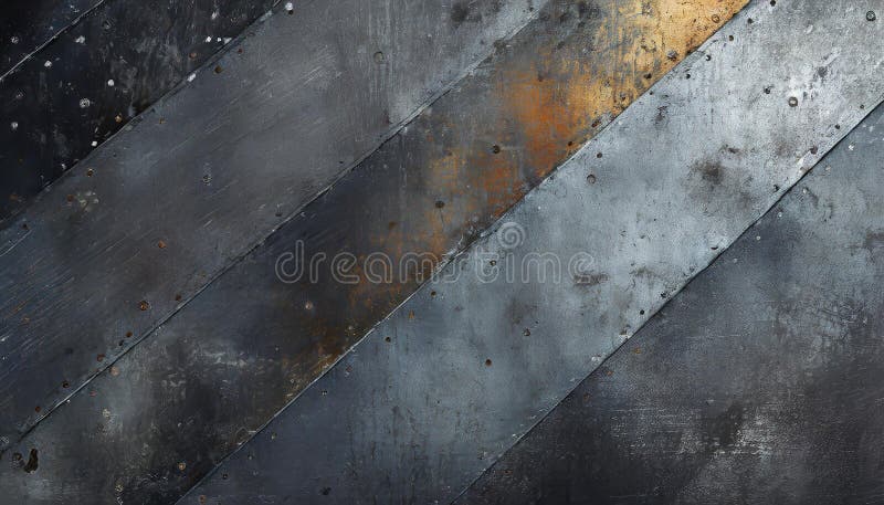 Abstract Metal Background As Background Stock Illustration ...