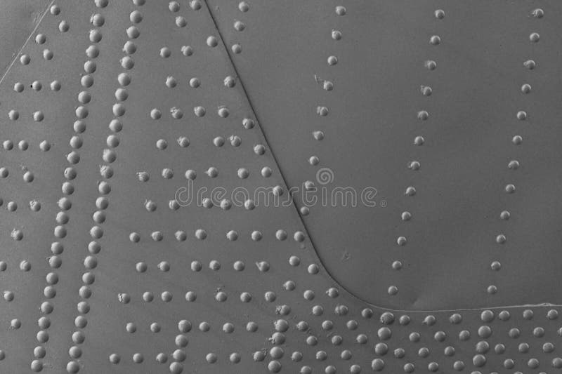 Abstract Metal Background with Rivets. Stock Photo - Image of surface ...