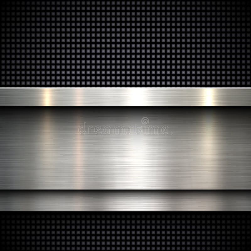 Metal banners set stock vector. Illustration of graphics - 19219229