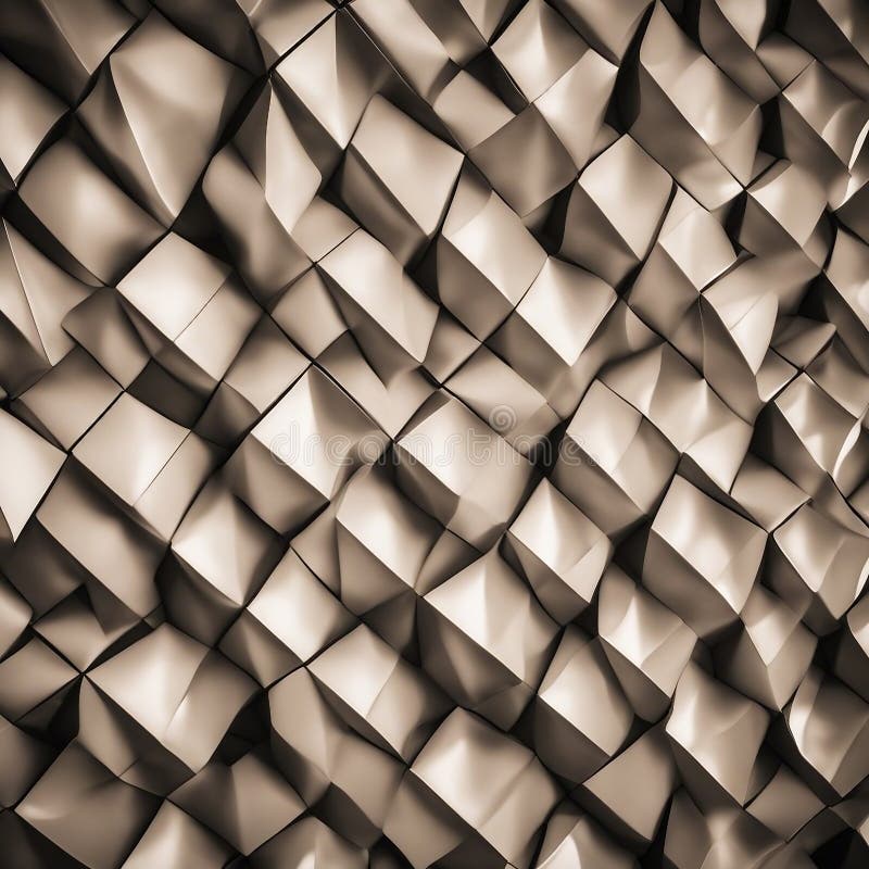 Abstract Metal Background a Tile Wall Pattern with a Geometric Design ...