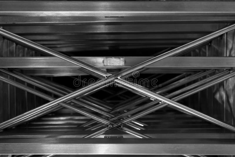 Abstract metal cross stock image. Image of geometric - 73665619