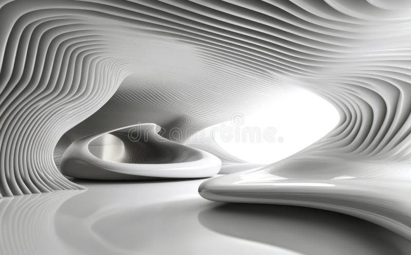 Abstract of a Metal Framework, Steel Architectural Design, Monochrome ...