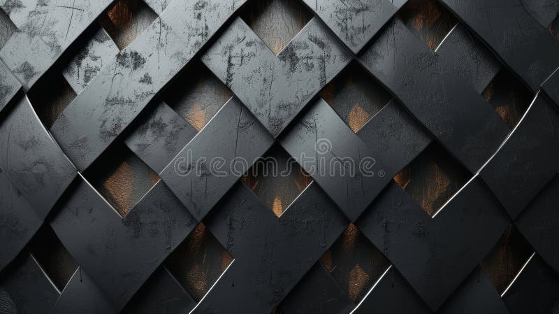 Abstract Metal Geometric Pattern Background Stock Image - Image of ...