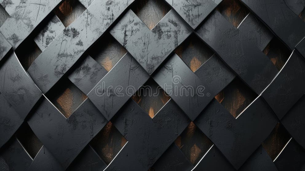 Abstract Metal Geometric Pattern Background Stock Image - Image of ...