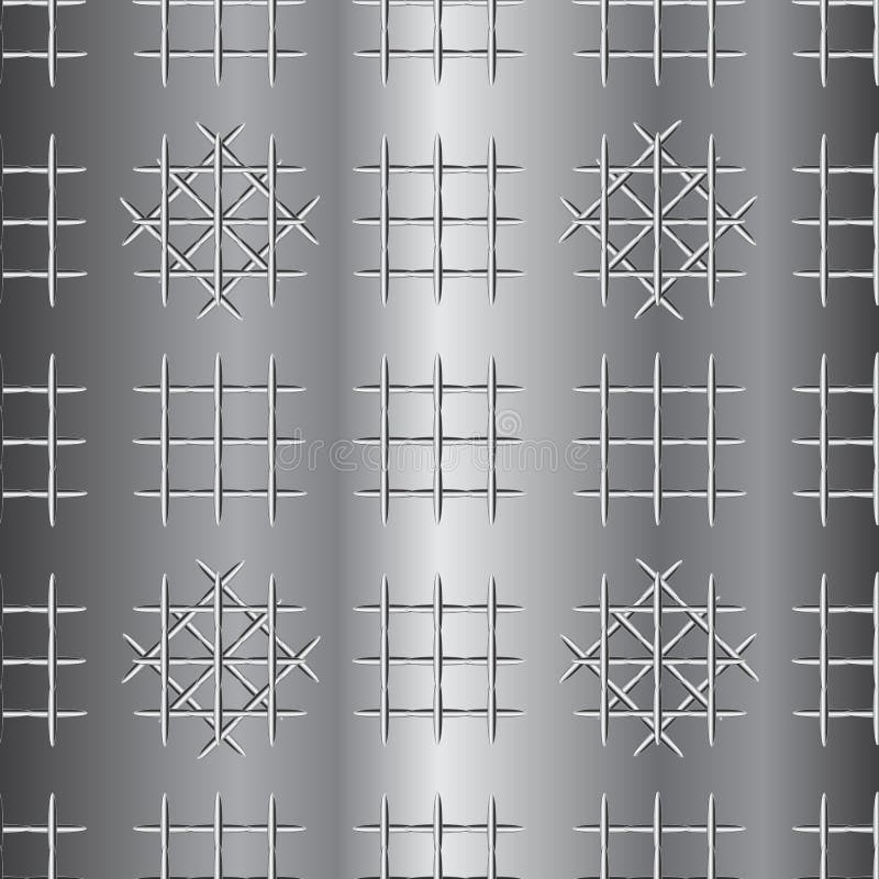 Metal Cross Grid Texture Stock Illustrations – 765 Metal Cross Grid ...