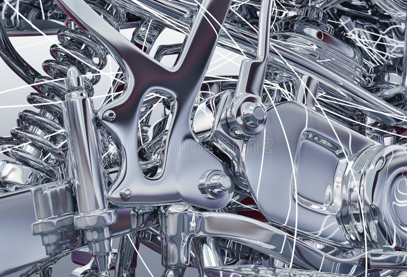 Abstract tech design stock illustration. Illustration of banner - 18702941