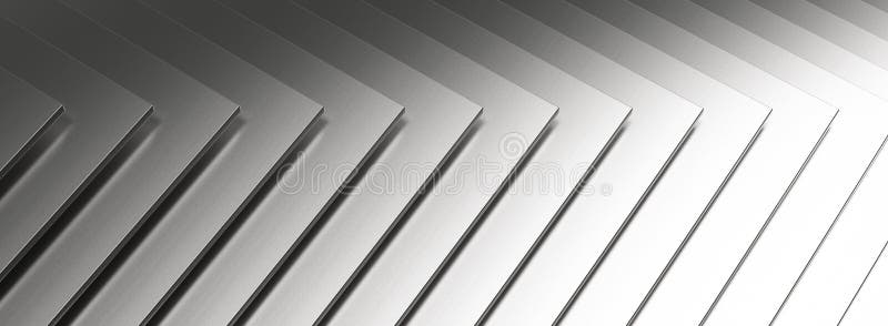 The Abstract Metal Pattern Background. 3D Illustration. Stock ...