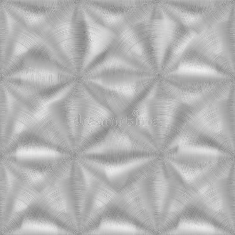 Abstract Metal Seamless Pattern Stock Vector - Illustration of brushed ...