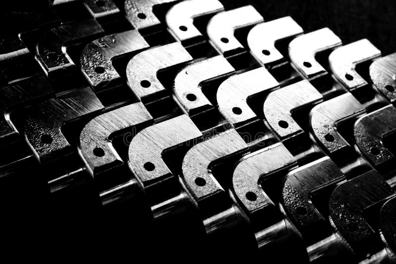 Abstract metal shape stock image. Image of rolled, industry - 75113615