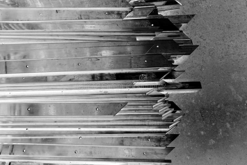 Abstract metal sharp stock image. Image of background - 66171447