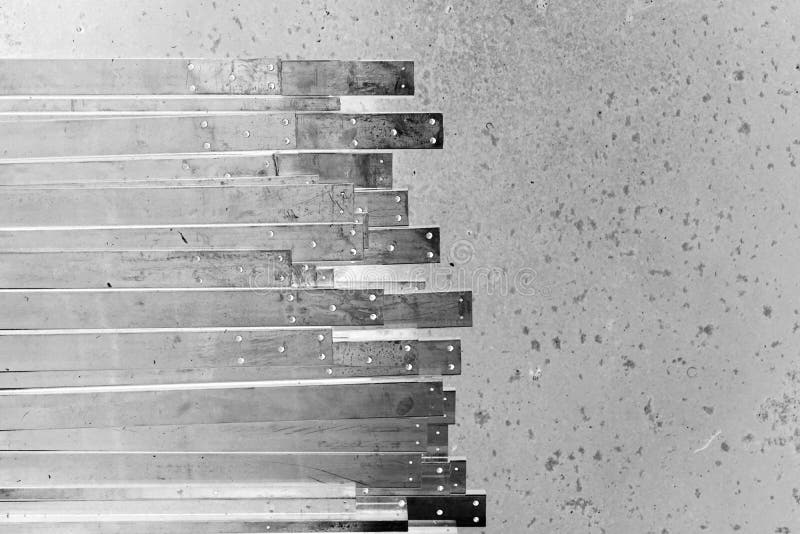 Abstract metal slat stock image. Image of board, material - 56383001