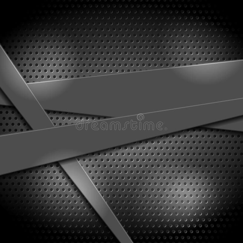 Abstract Metal Tech Vector Background Stock Vector - Illustration of ...