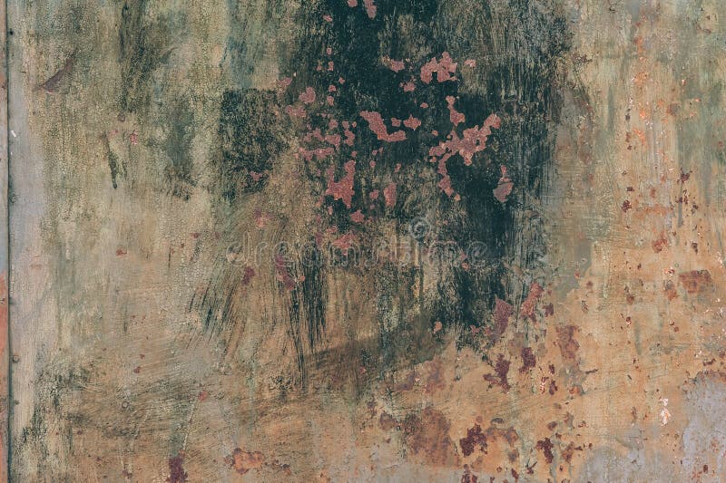 Abstract Metal Texture Background. Old Surface in Rust and Dirt in ...