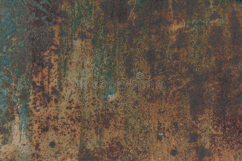 Abstract Metal Texture Background. Old Surface in Rust and Dirt in ...