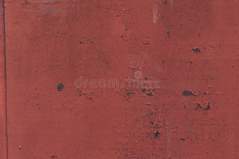 Abstract Metal Texture Background. Old Surface in Rust and Dirt in Red ...