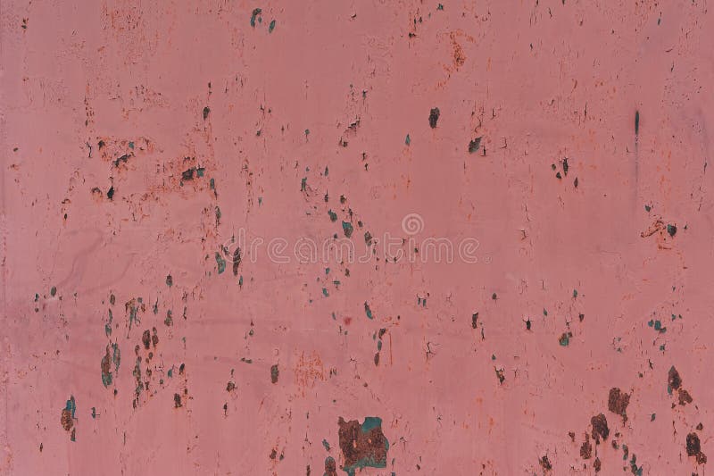 Abstract Metal Texture Background. Old Surface in Rust and Dirt in Red ...
