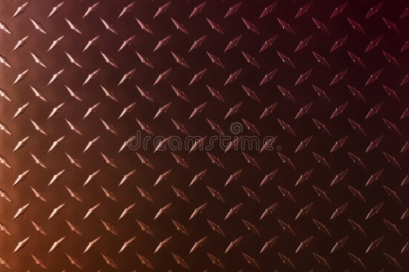 Abstract Metal Texture with Diamond Pattern. Colored Metallic ...