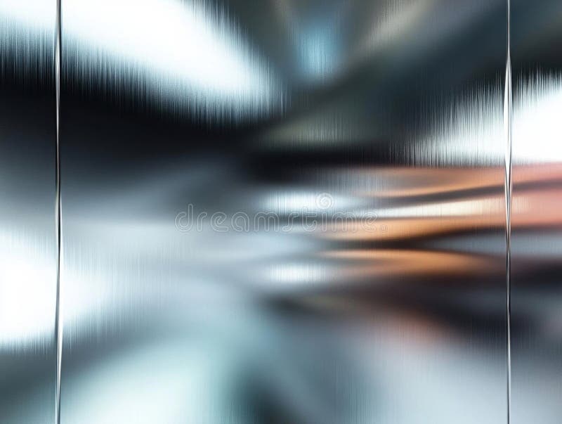 Abstract Metal Texture, Reflective Surface with Dynamic Lines and ...